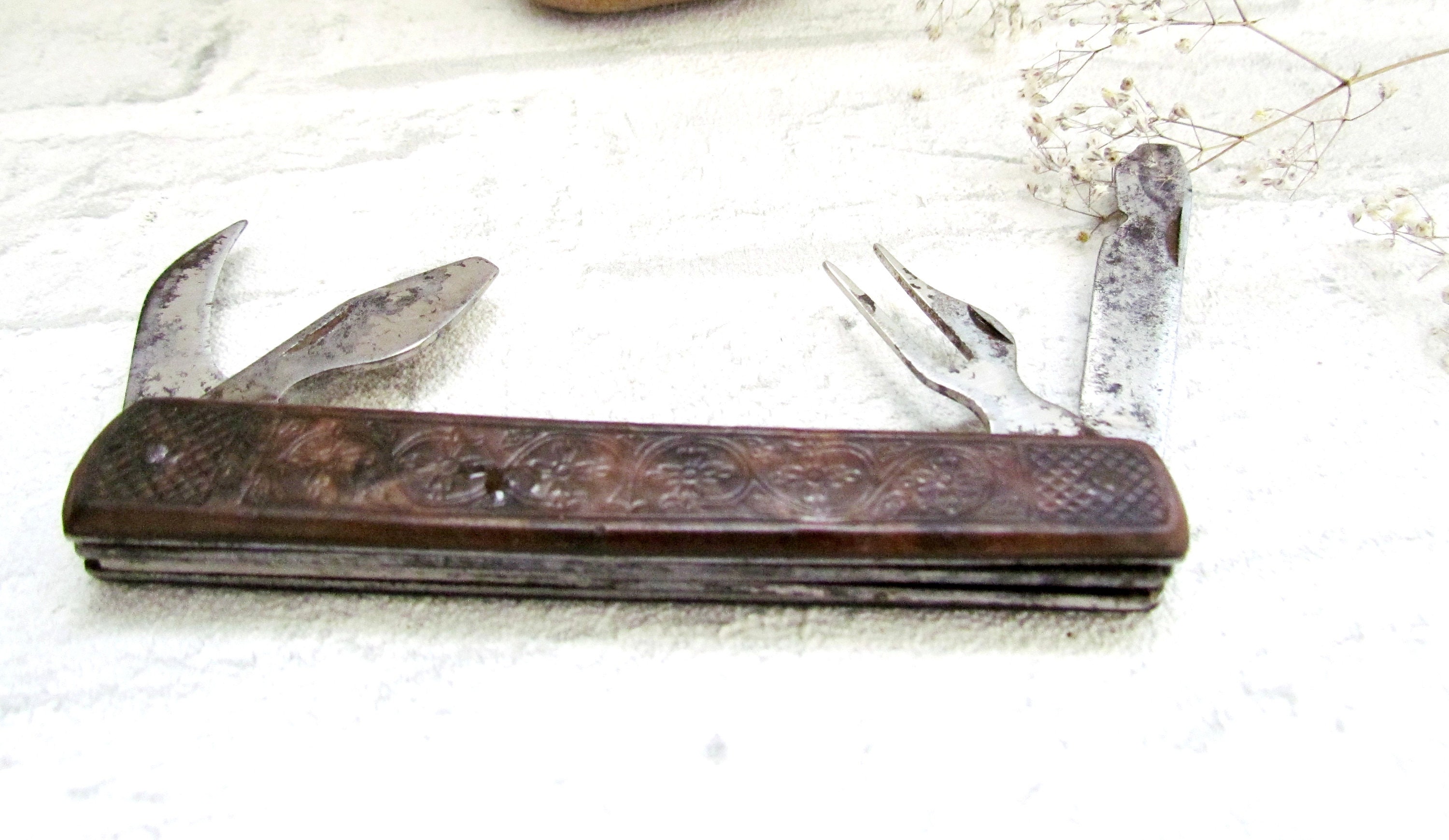 Vintage Pocket Knife Folding Knife Camping Knife Travel Knife | Etsy