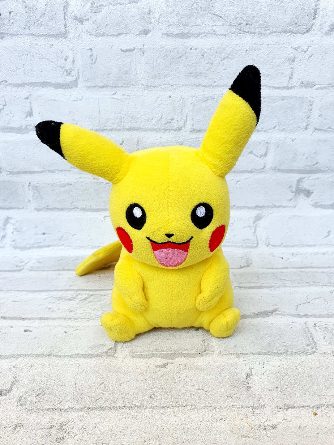 Stuffed Pikachu Plush Toys Vintage Anime Toys 8.5 - Etsy