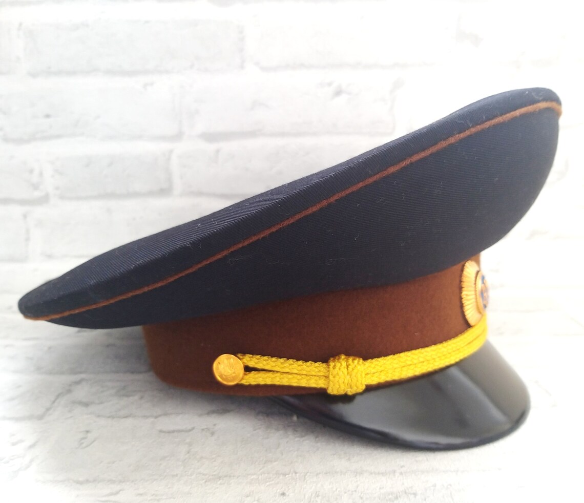 Vintage Military Hat Cap Military Cap Army Cap Officer's | Etsy