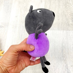 LOT Ty Beanie Danny Dog Candy Cat From Peppa Pig Plush Toys 7.5 ...