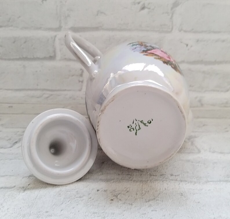 24 Oz Tea Housewife Gift Madonna Teapot Hall Pottery Porcelain - Etsy