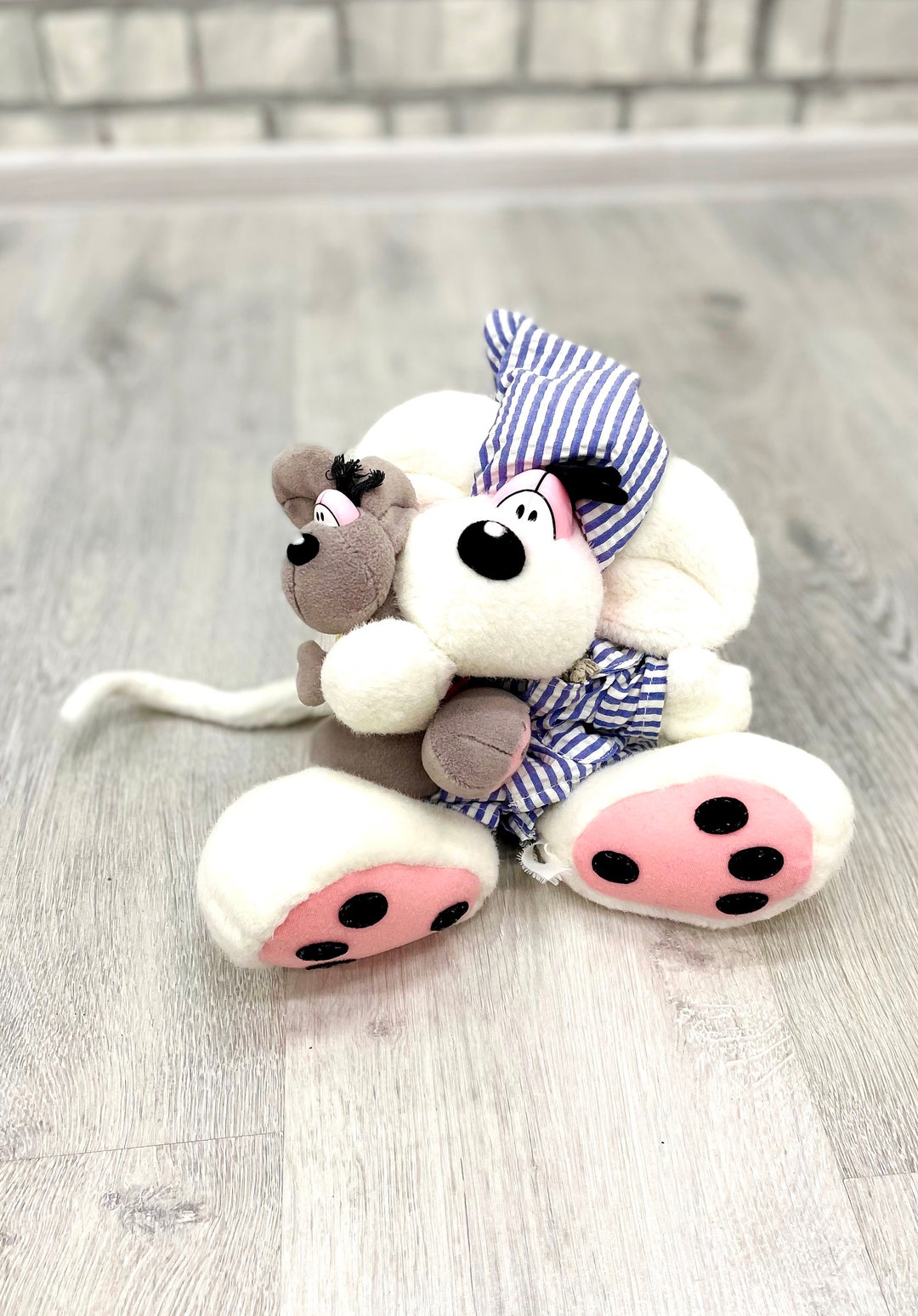 Stuffed Diddl Mouse Plush Toys 12 Vintage Diddl Mouse Toys Vintage ...