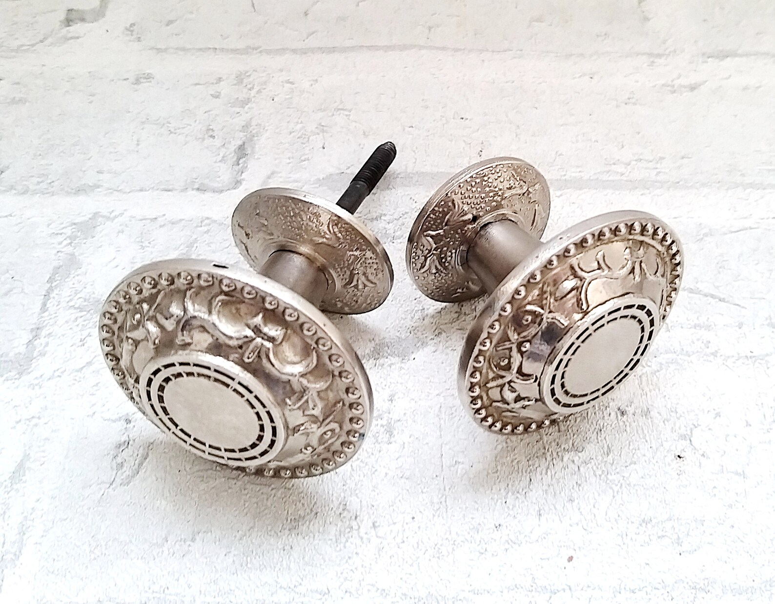 Vintage Door Knob Victorian Decor Metal Door Knob Rustic Door - Etsy