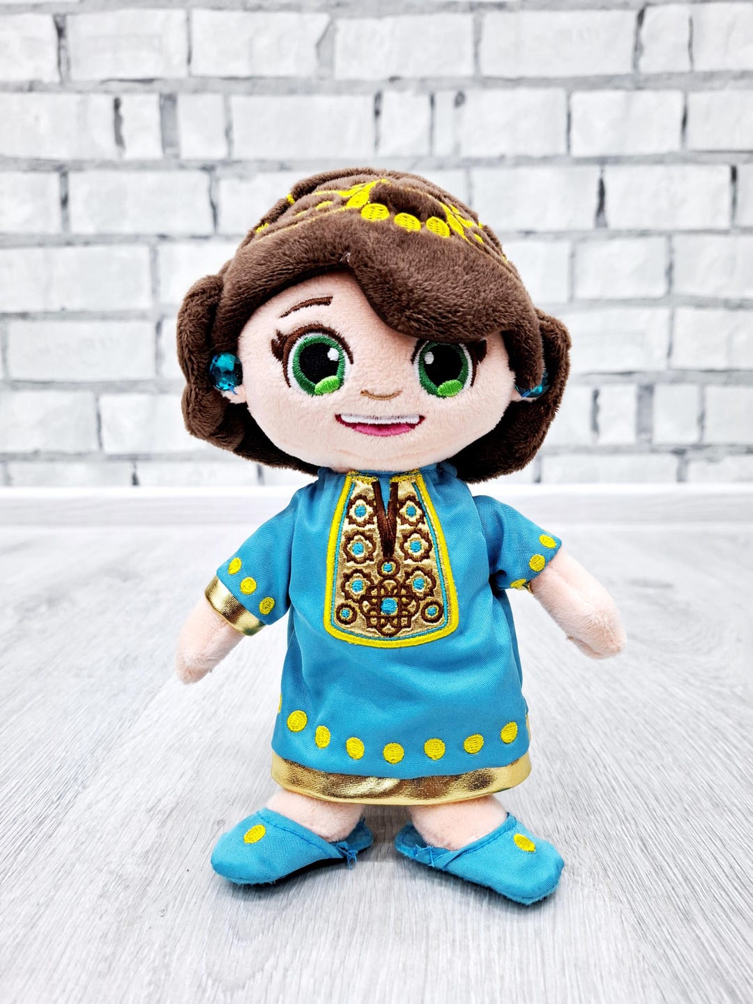 Stuffed Dubai Plush Doll Vintage National Folk Plush Doll 9 ...
