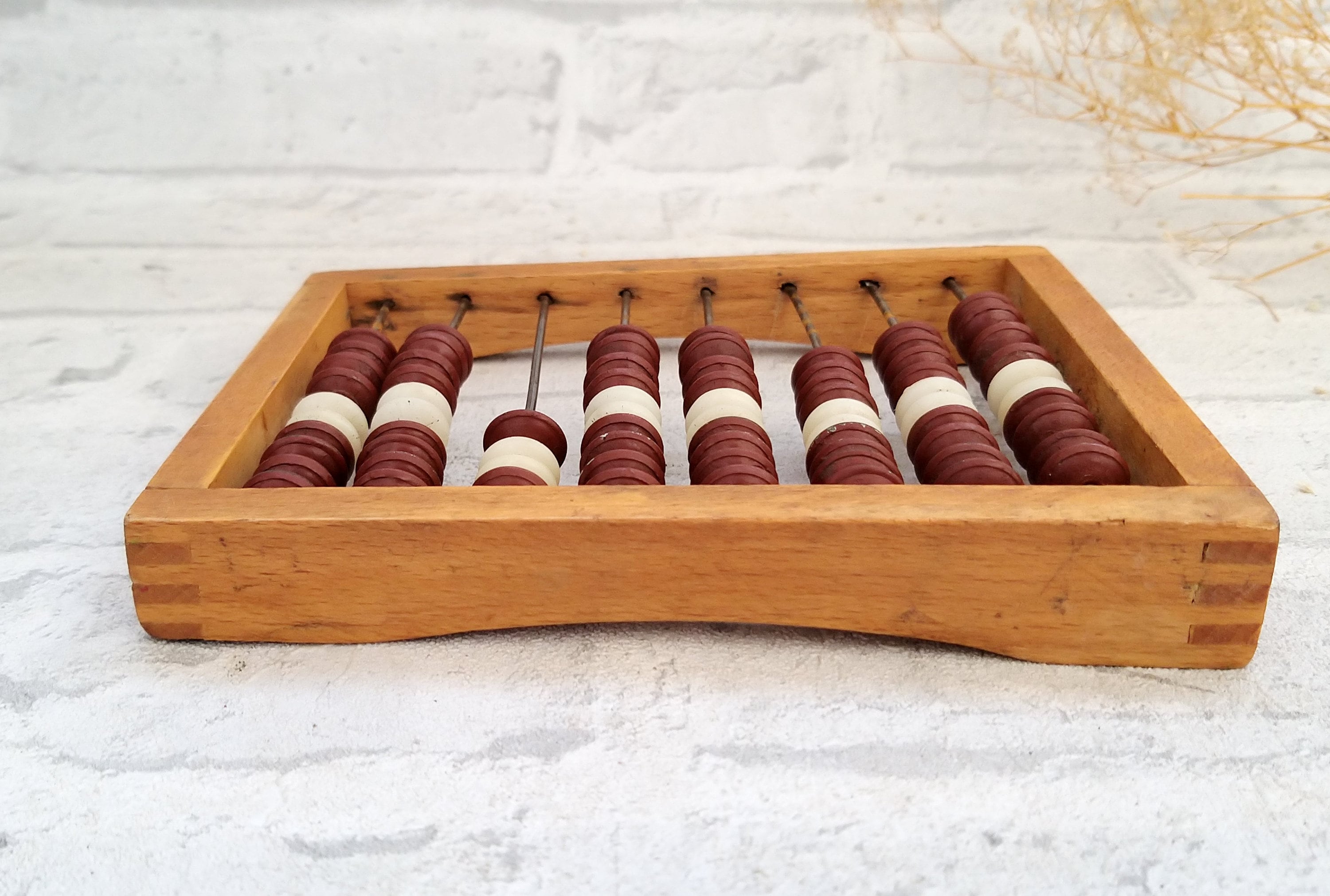 Small Abacus Vintage Abacus Wooden Abacus Office Decor Rustic | Etsy