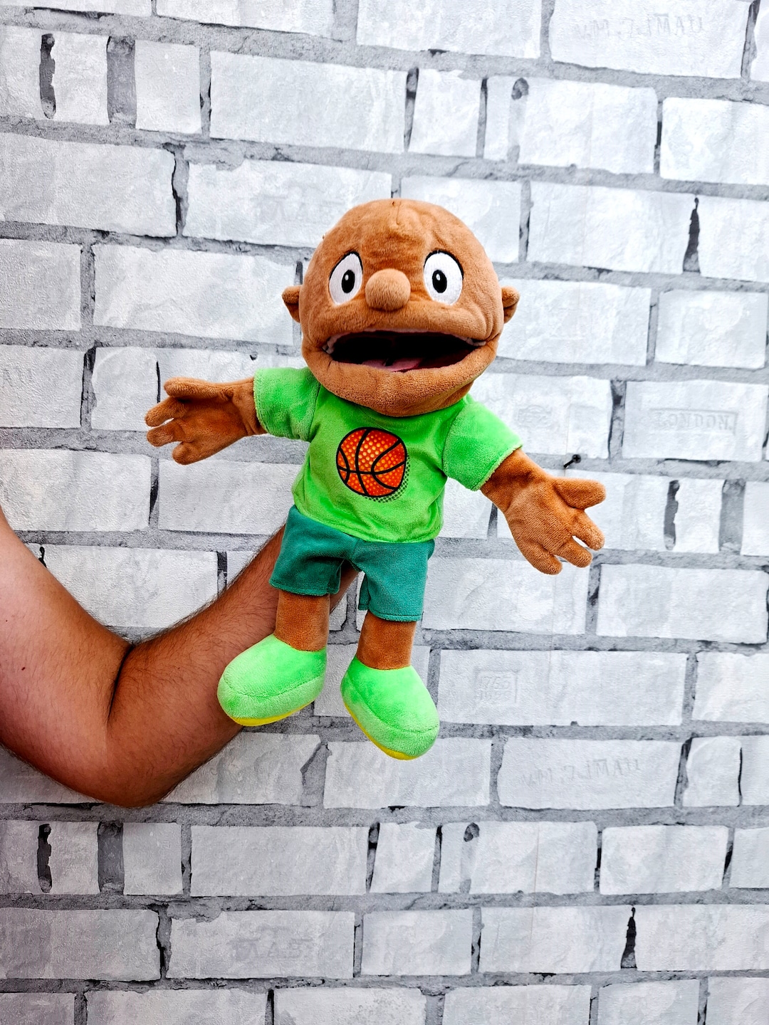 Stuffed Jeffy Boy Joseph Puppet Plush Toys 14" Vintage Collectible Toy ...