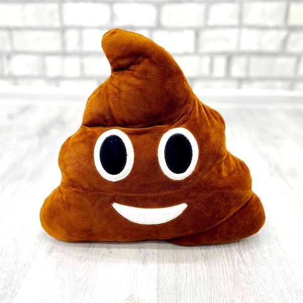 Poop Emoji Pillow - Etsy