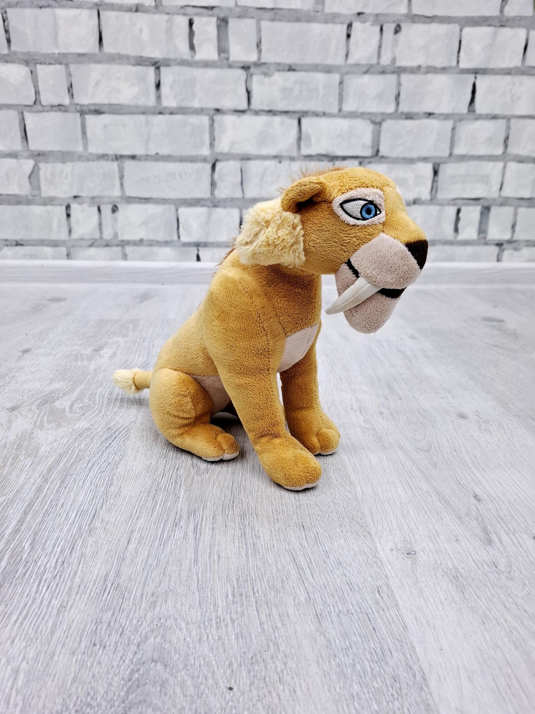 Ice Age Plush Toys 11 Diego Saber-tooth Tiger Plush Toys Vintage ...