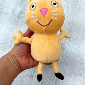 LOT Ty Beanie Danny Dog Candy Cat From Peppa Pig Plush Toys 7.5 ...