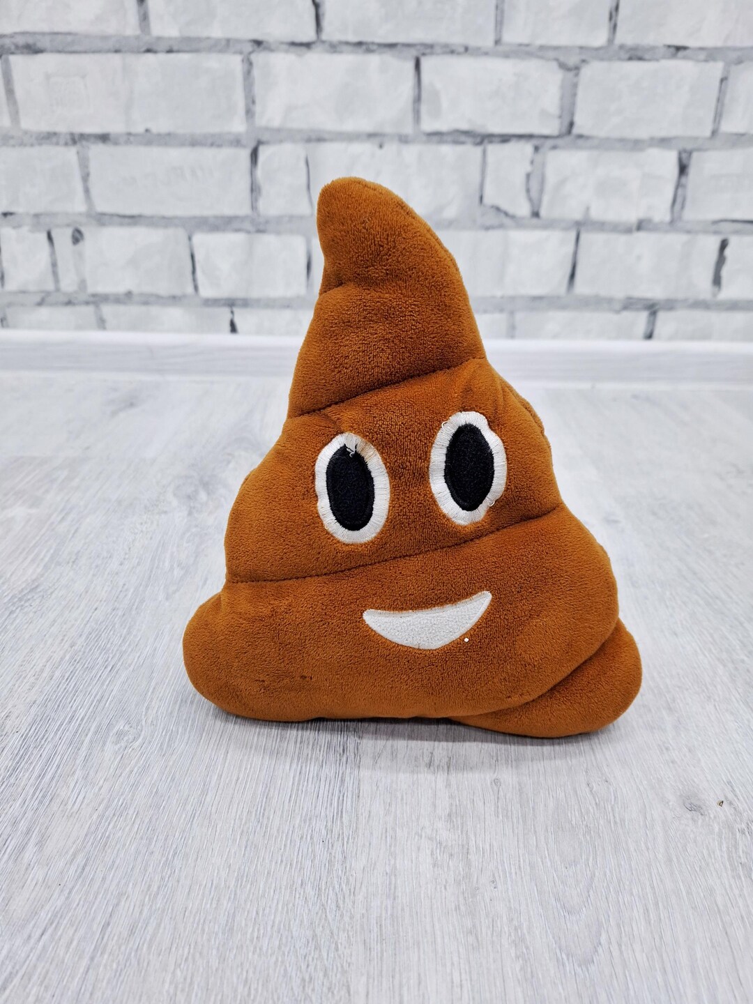 Kids Pillow Stuffed Poop Plush Toys 9.5" X 9" Baby Pillow Poop Pillow ...
