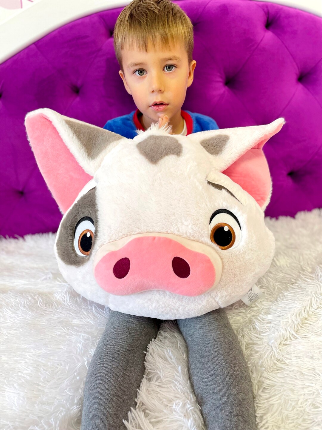 Kids Pillow Stuffed Moana Pua Pig Plush Toy 19 X - Etsy