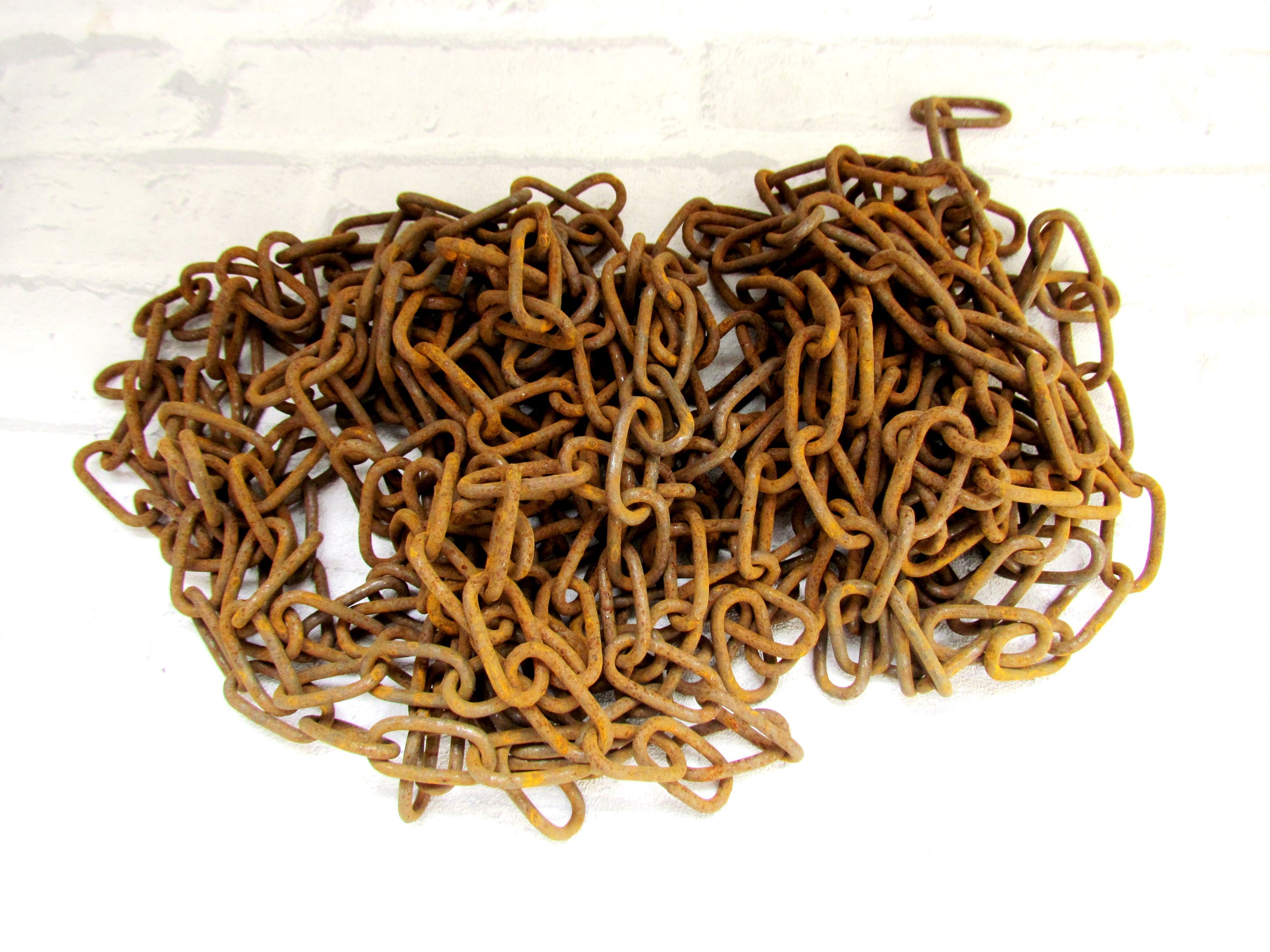 Home Décor Garden Decor Farmhouse Decor Rusty Chain Retro | Etsy