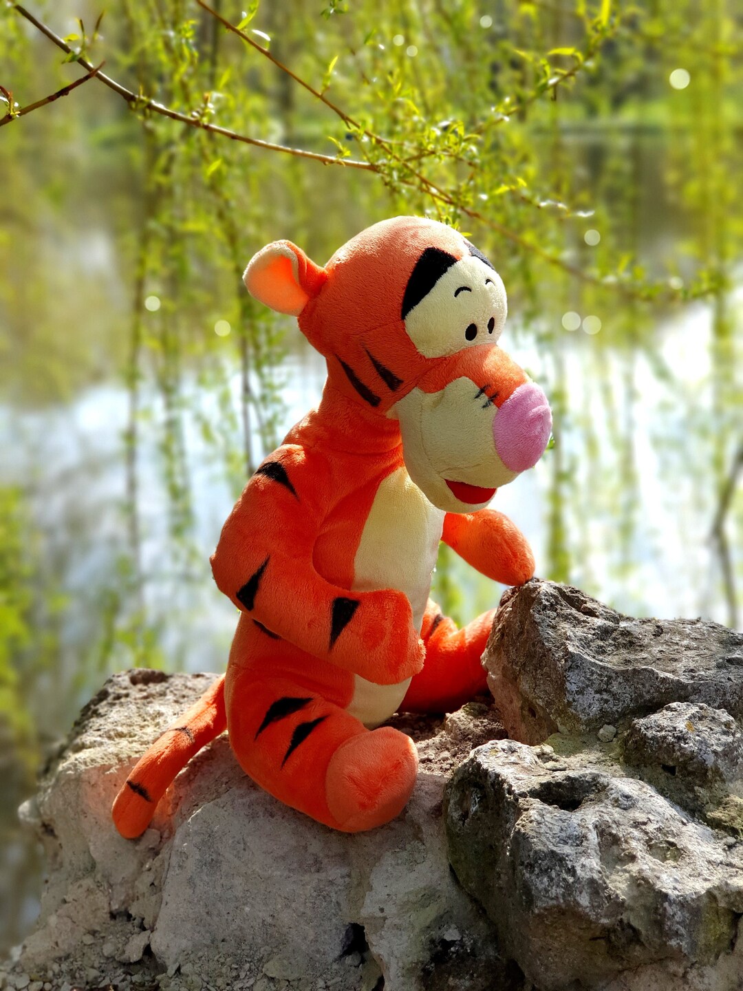 Tigger Plush Toys Vintage Disney Toys 16.5 Collectible - Etsy