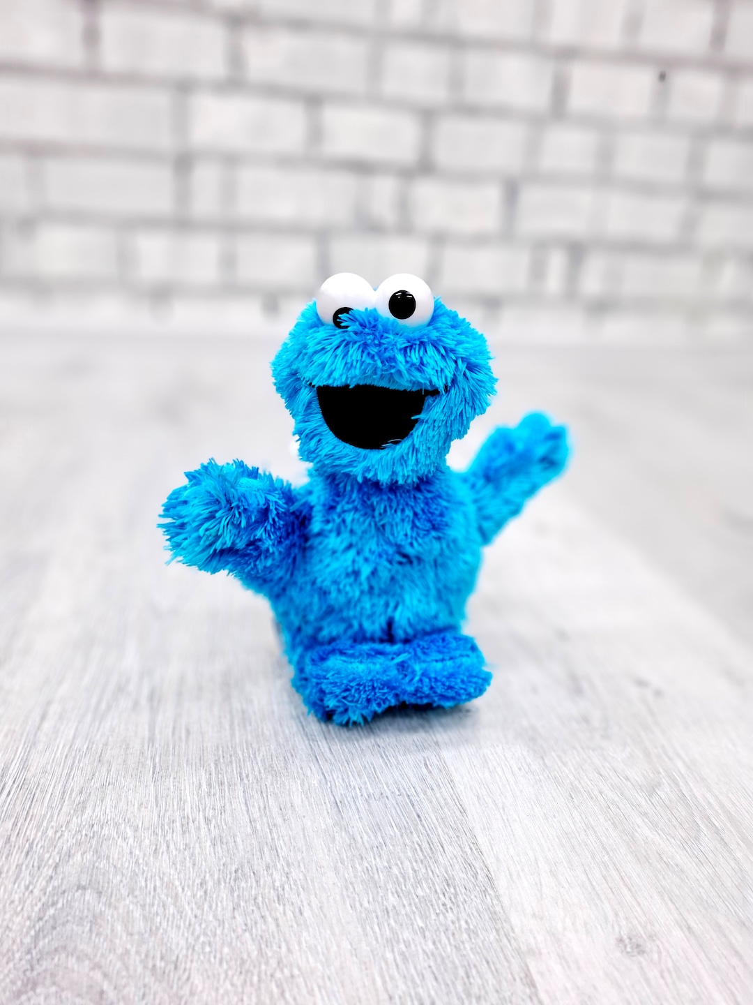 Stuffed Sesame Street Plush Toys 9 Feed Me Cookie Monster Plush Doll ...