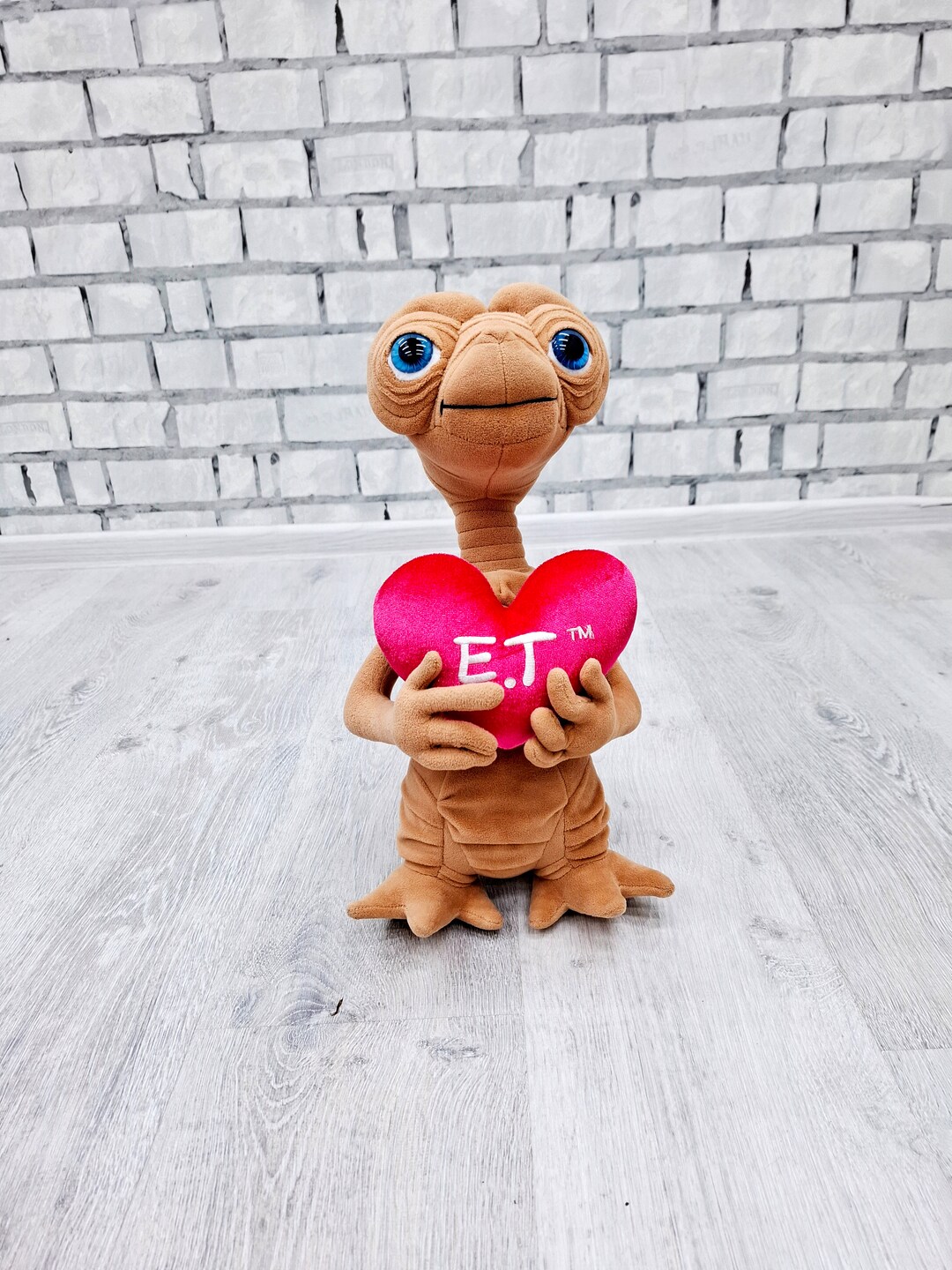 Stuffed ET Extra Terrestrial Plush Toy Vintage Stuffed Alien Plush Toys ...