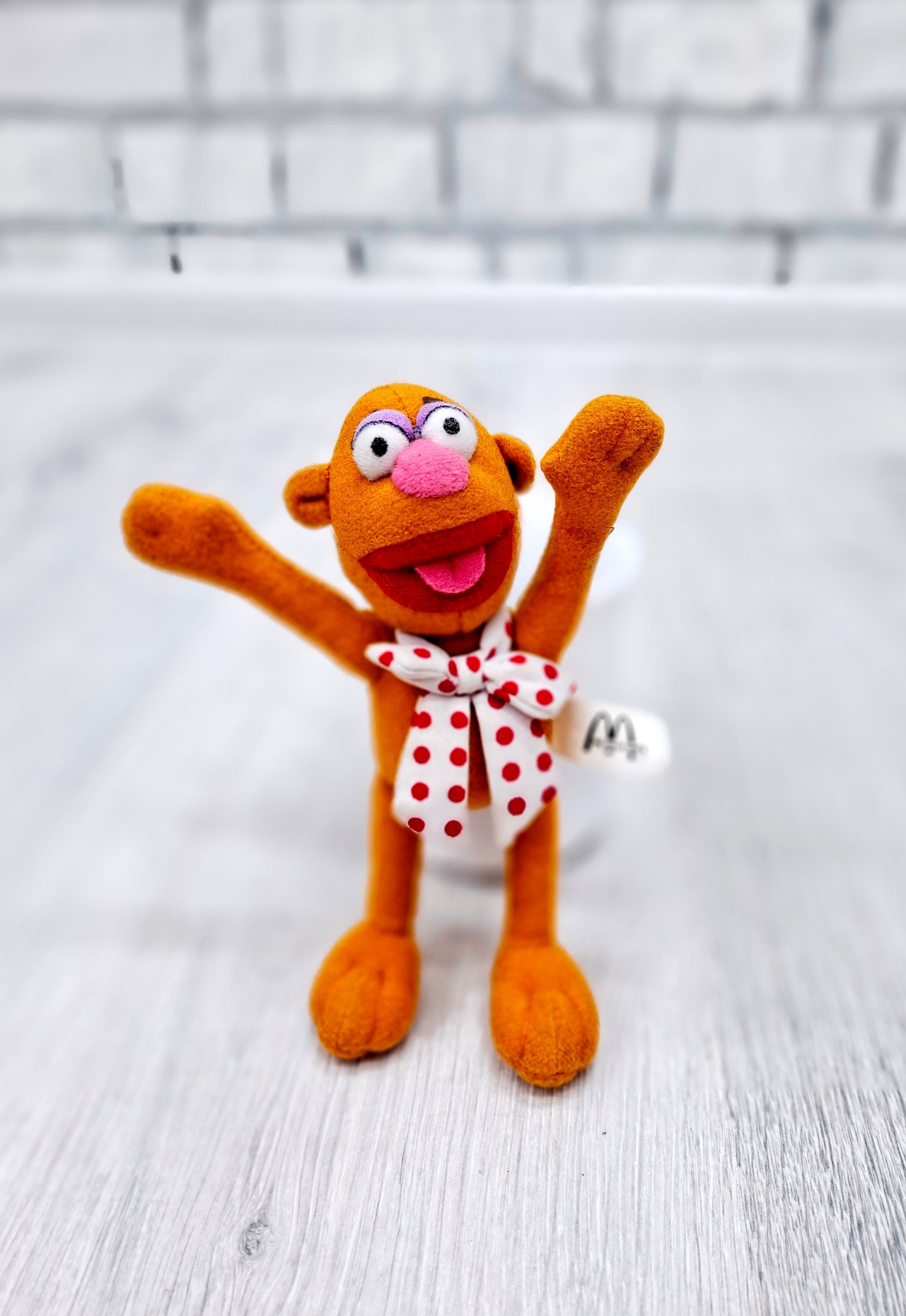 Stuffed the Muppet Show Fozzie Bear Muppets Plush Toys Vintage Mcdonalds Toys 6 Collectible Toy Childrens Toy Kids Baby Toy Etsy UK