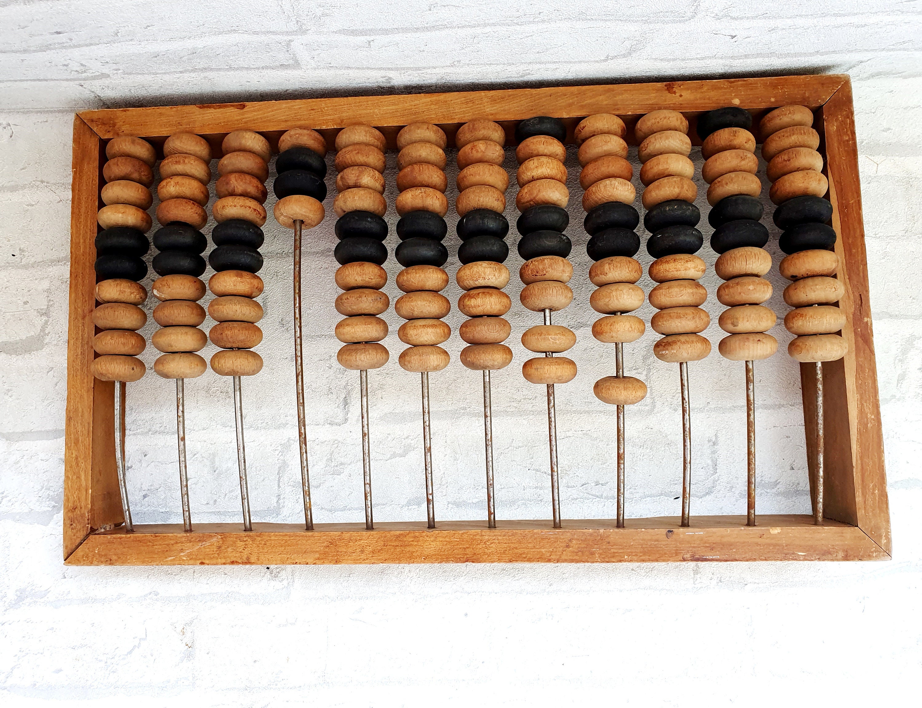 Large Abacus Big Abacus Old Wooden Abacus Office Decor Rustic - Etsy