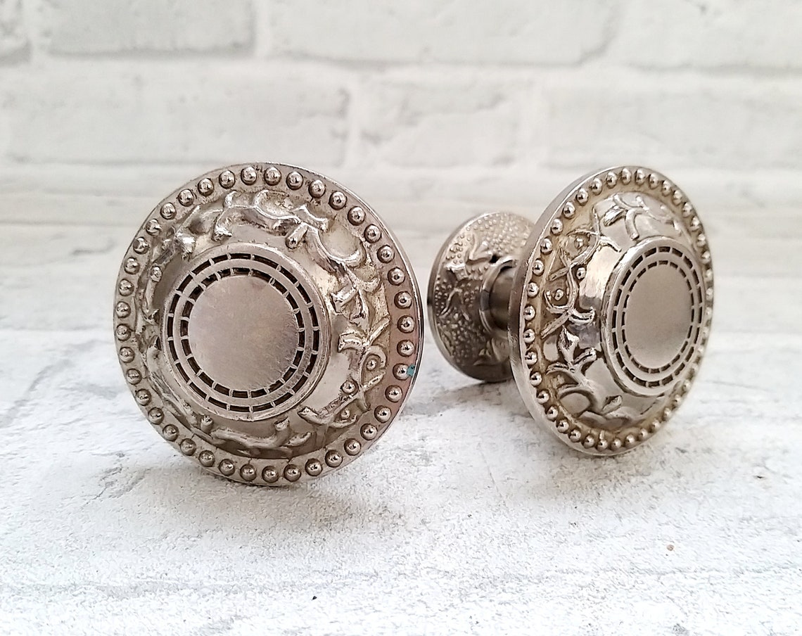 Vintage Door Knob Victorian Decor Metal Door Knob Rustic Door - Etsy