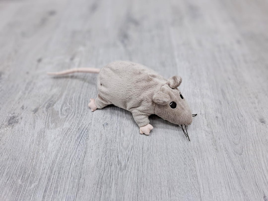 Stuffed Rat Plush Toys Vintage Plush Toys 8.5" Baby Toy Collectible Toy ...