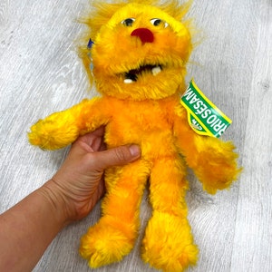 Stuffed Sesame Street Zoe Plush Toys 10.5 Stuffed Doll Toys Vintage the ...