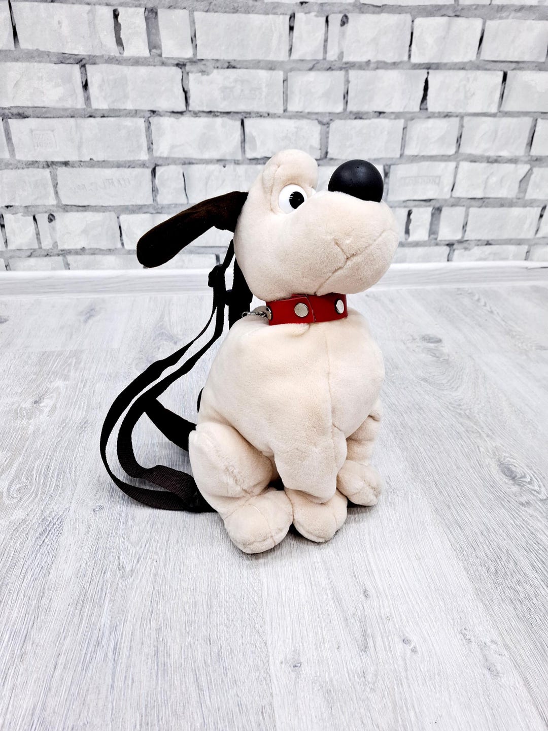 Stuffed Gromit Dog Plush Bag 15" Kids Plush Backpack Baby Bag Wallace ...