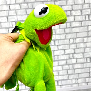 SMALL Kids Plush Backpack 16 Stuffed Frog Plush Toys - Etsy