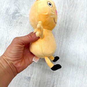 LOT Ty Beanie Danny Dog Candy Cat From Peppa Pig Plush Toys 7.5 ...