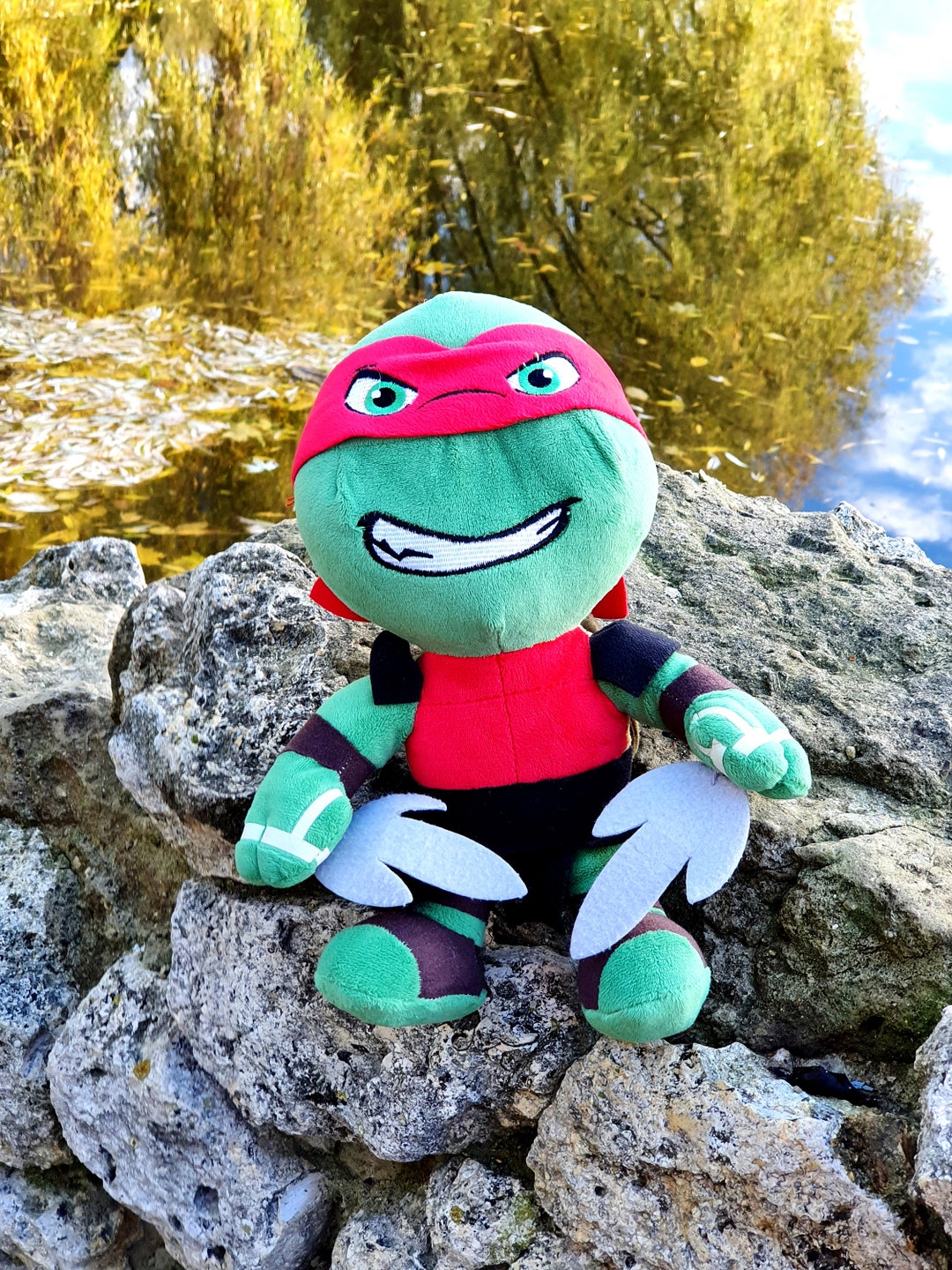 Stuffed Teenage Mutant Ninja Turtles Plush Toys 12" Nickelodeon Stuffed ...