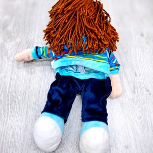 Stuffed White Boy Fiesta Crafts Puppet Plush Toys 15 Vintage ...