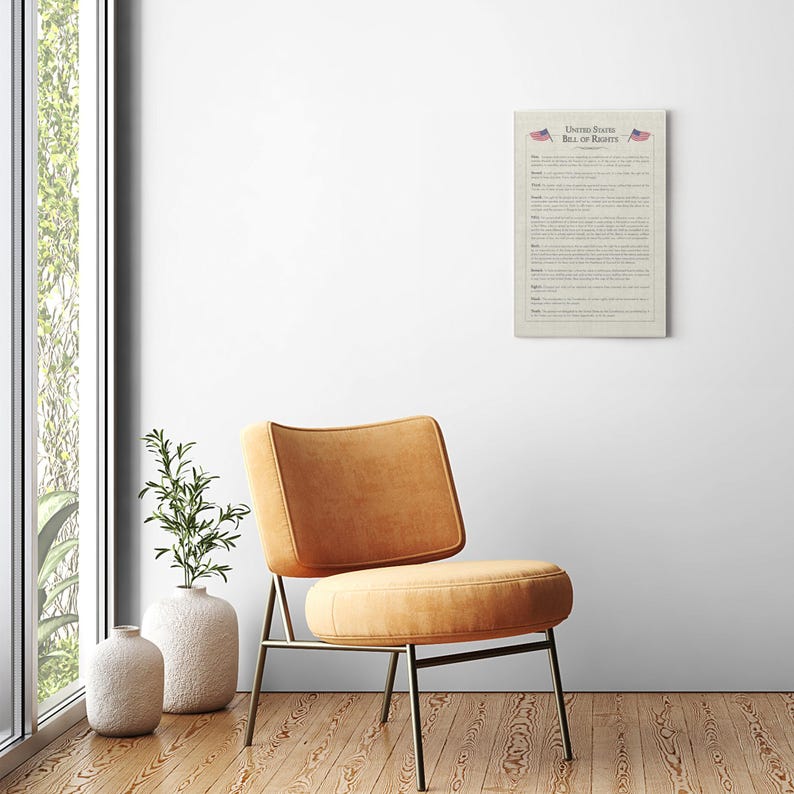 Bill of Rights Poster (first Ten Amendments) | US Constitution ...