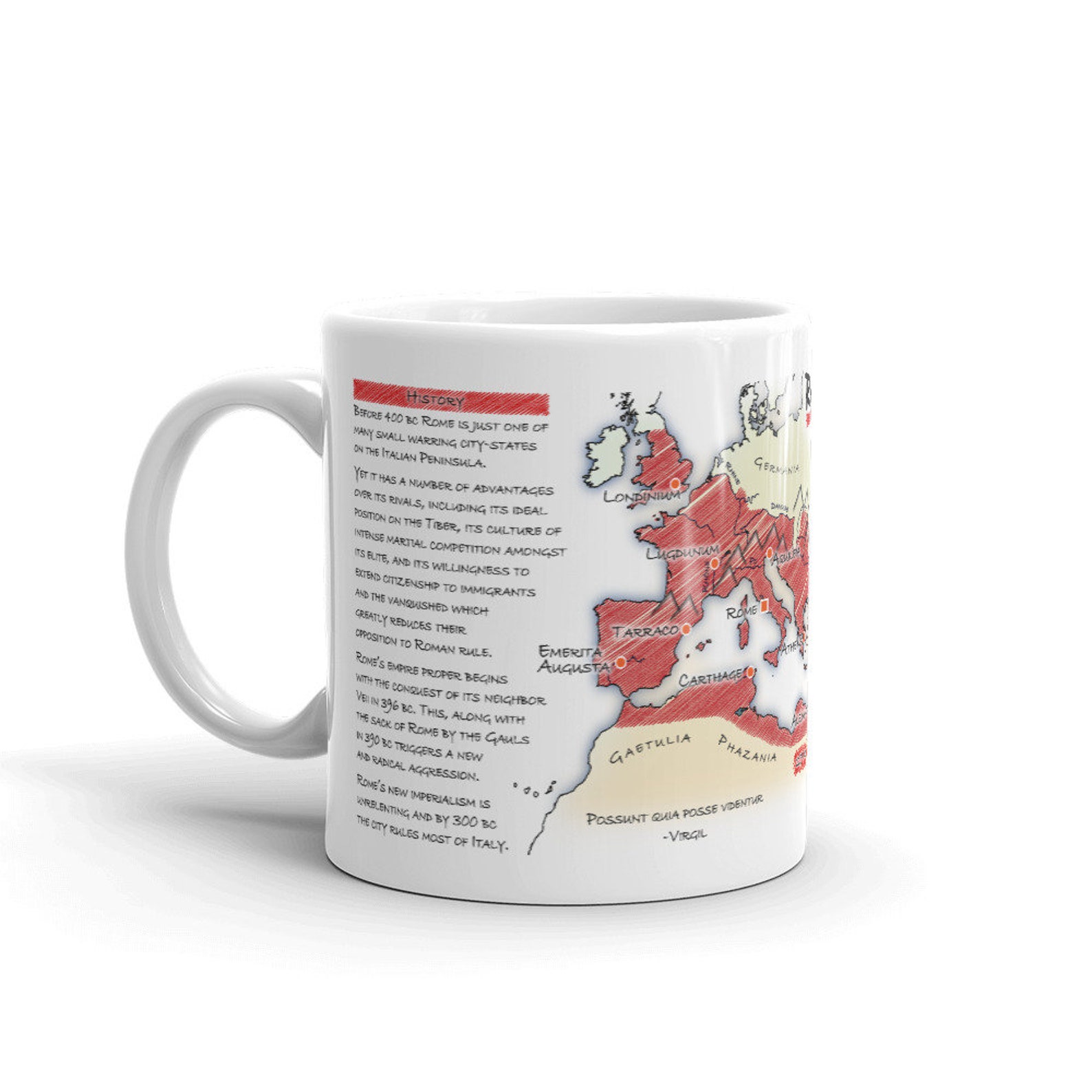 Roman Empire Mug - Etsy UK