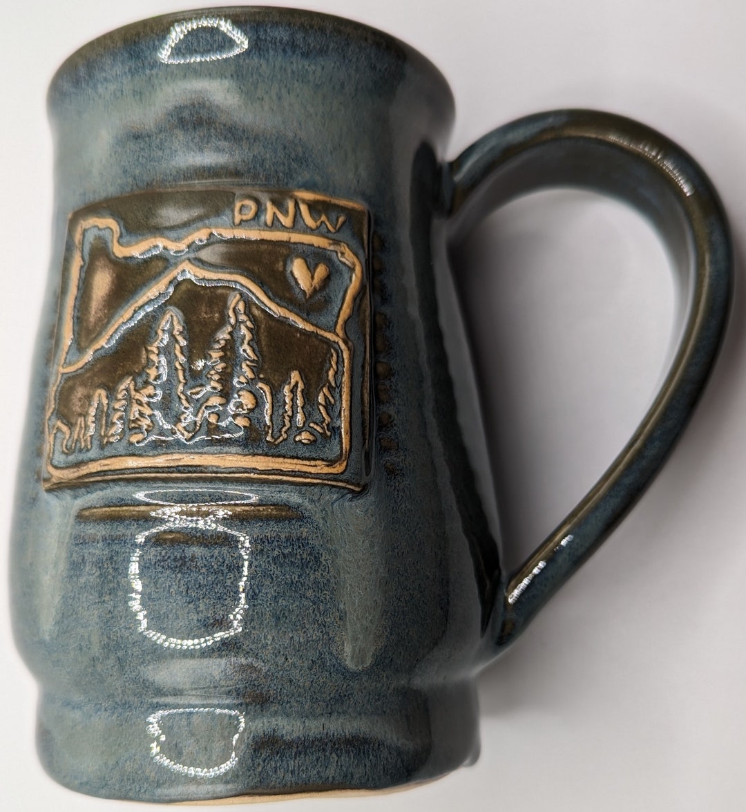 Mt. Hood, Pacific Northwest Mug, Oregon Mug, 20 Oz Handmade Ceramic Mug ...