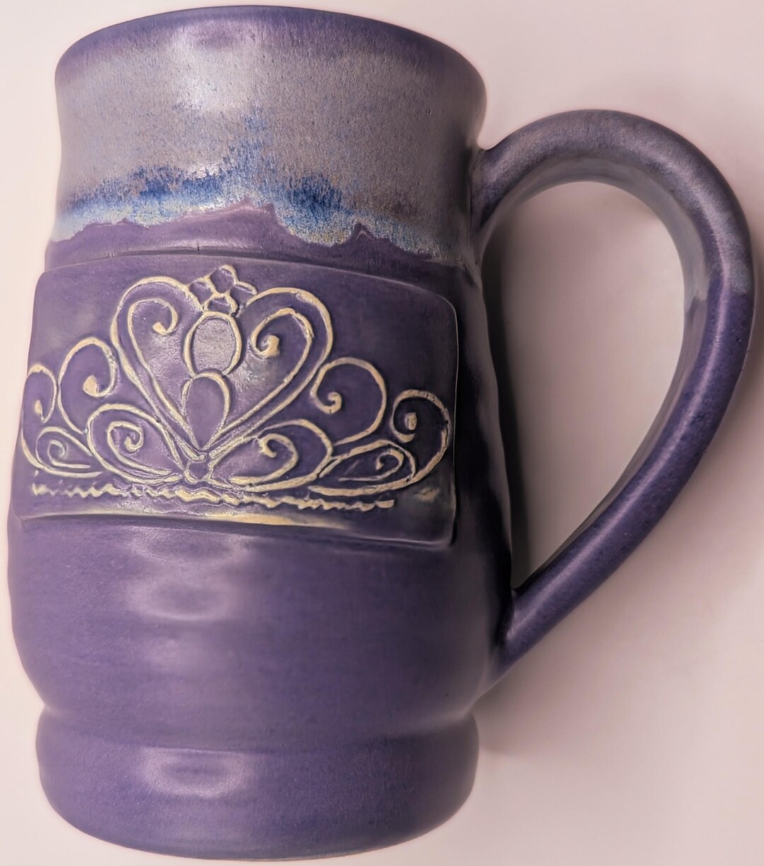 Tiara Mug, Crown Mug, Queen Mug, 16 Oz Handmade Ceramic Mug for Coffee ...