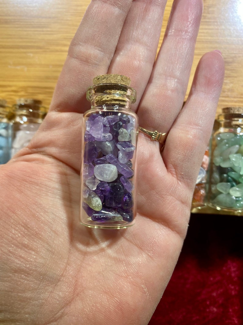 Mini Crystal Bottles | Etsy