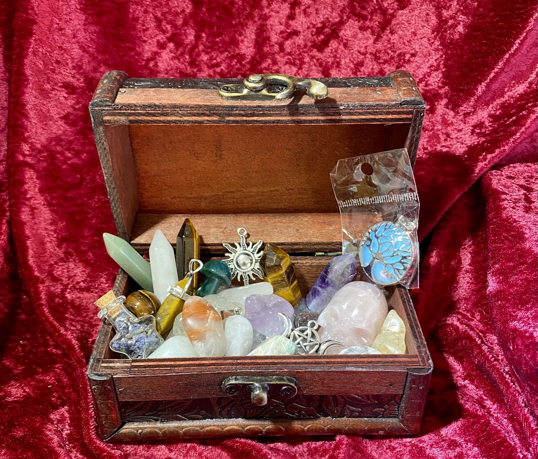 Large Mini Crystal Box - Etsy