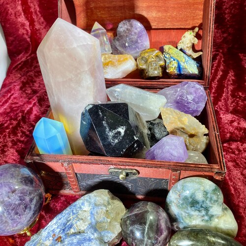 Crystal Treasure Box - Etsy