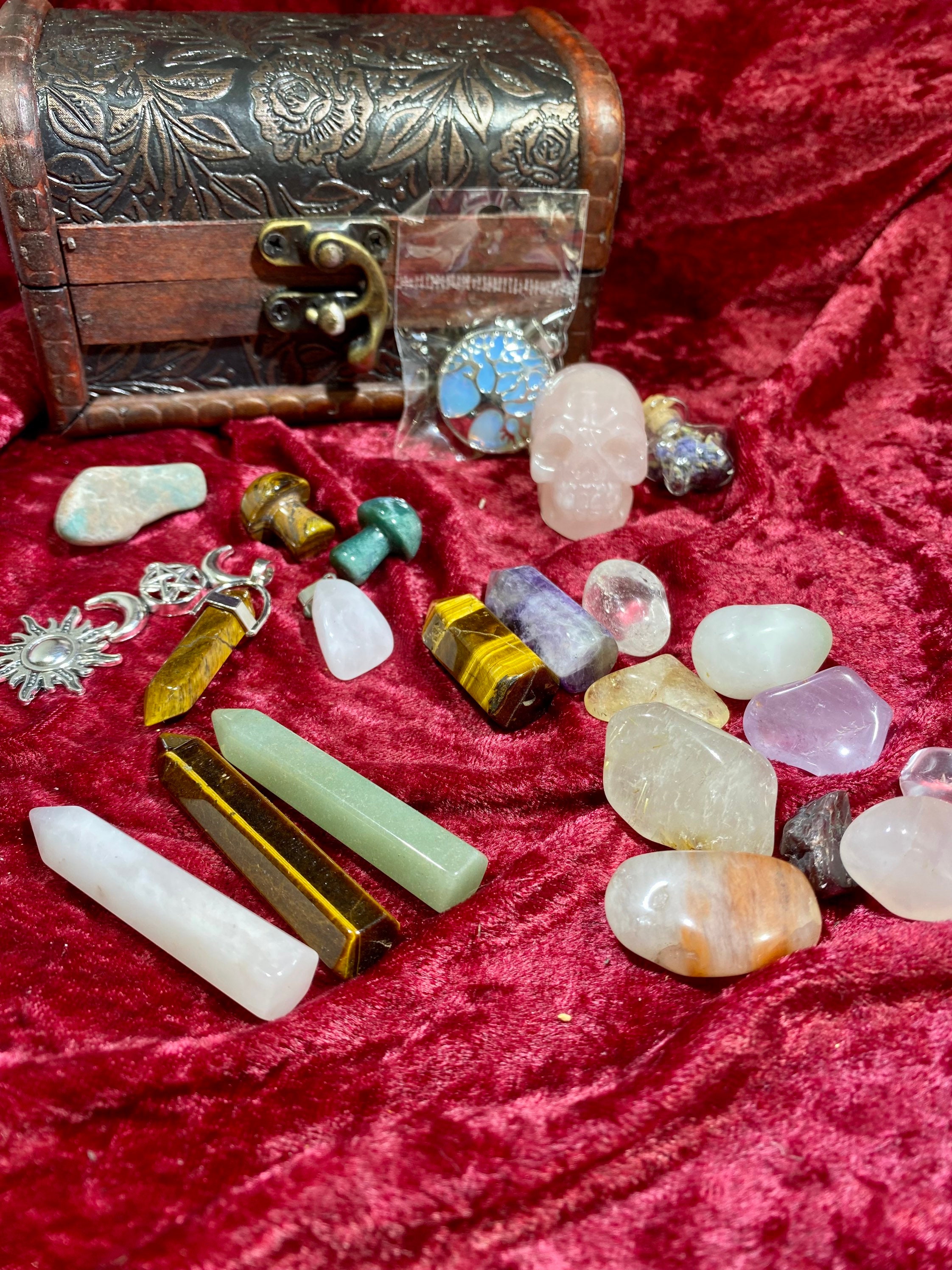 Large Mini Crystal Box | Etsy