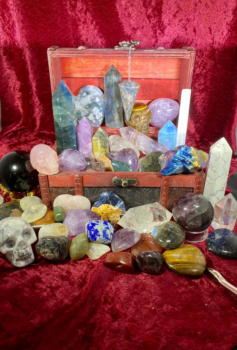 Crystal Treasure Box - Etsy