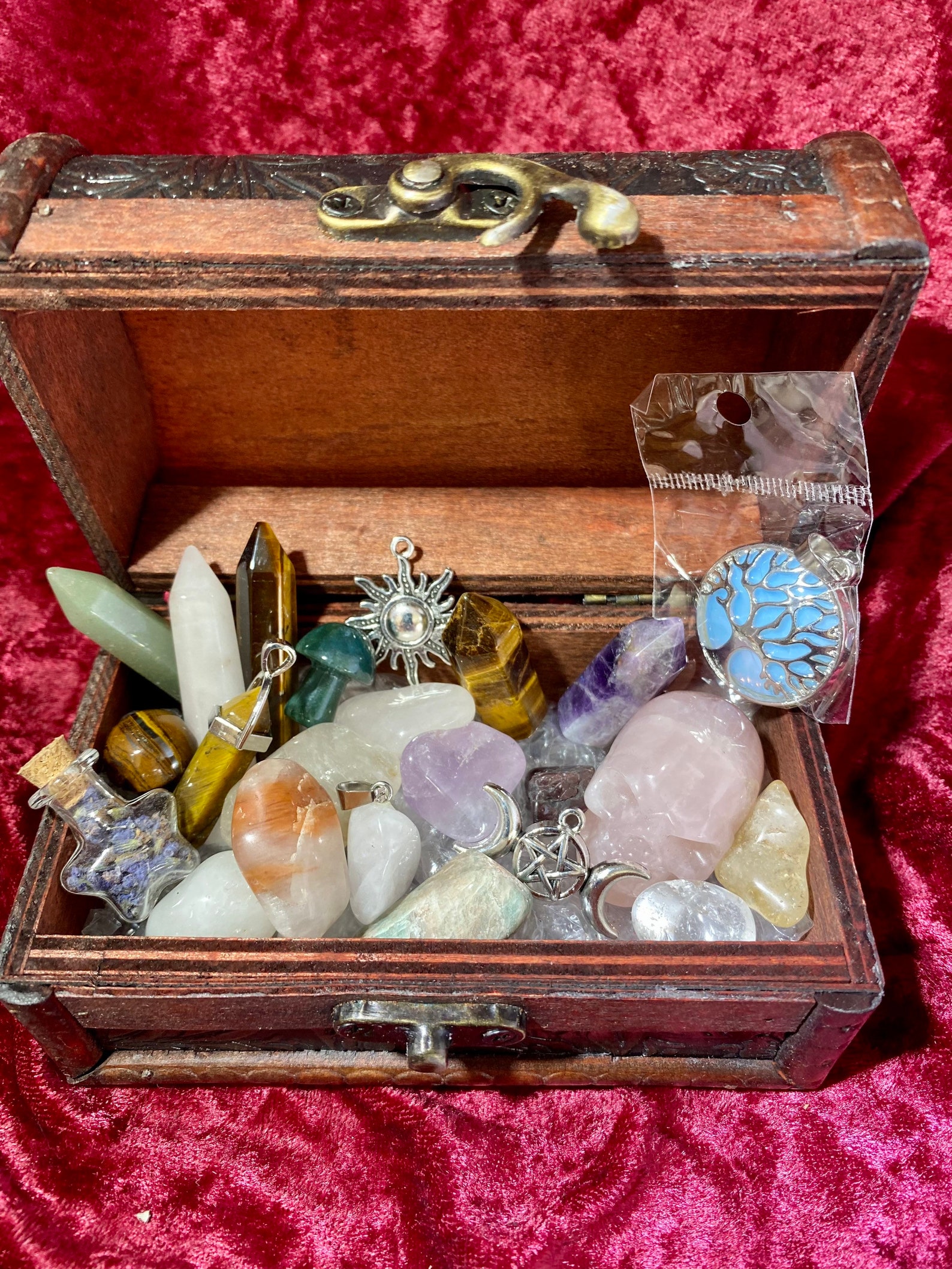 Large Mini Crystal Box - Etsy
