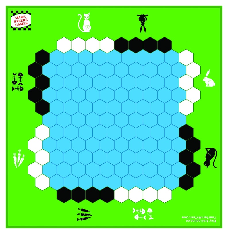Hexboard for the Games of Havannah, Atoll, Wings and Unlur - Etsy