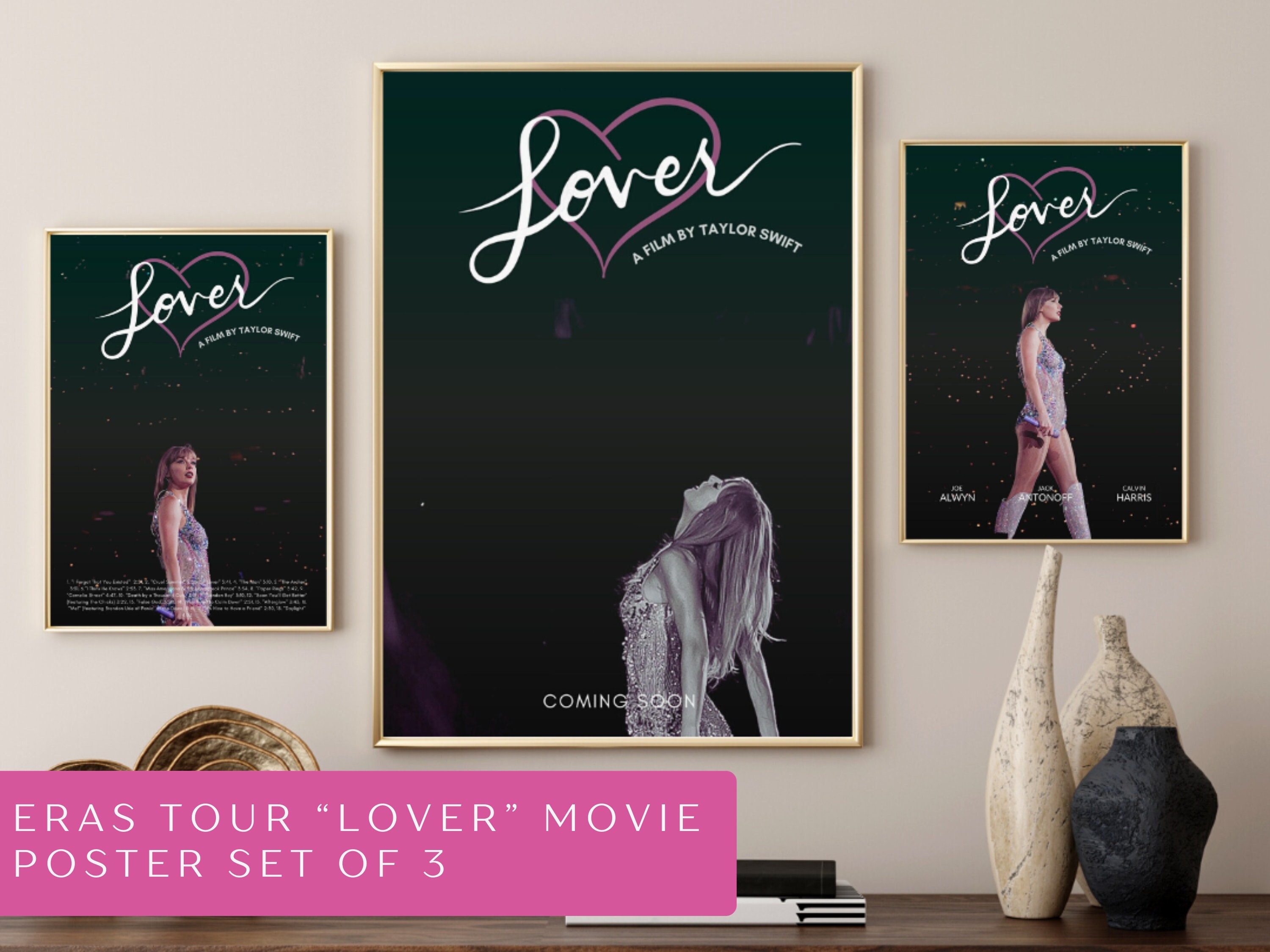 Taylor Eras Tour Lover Era Movie Poster sold by Crank-Anabel | SKU ...
