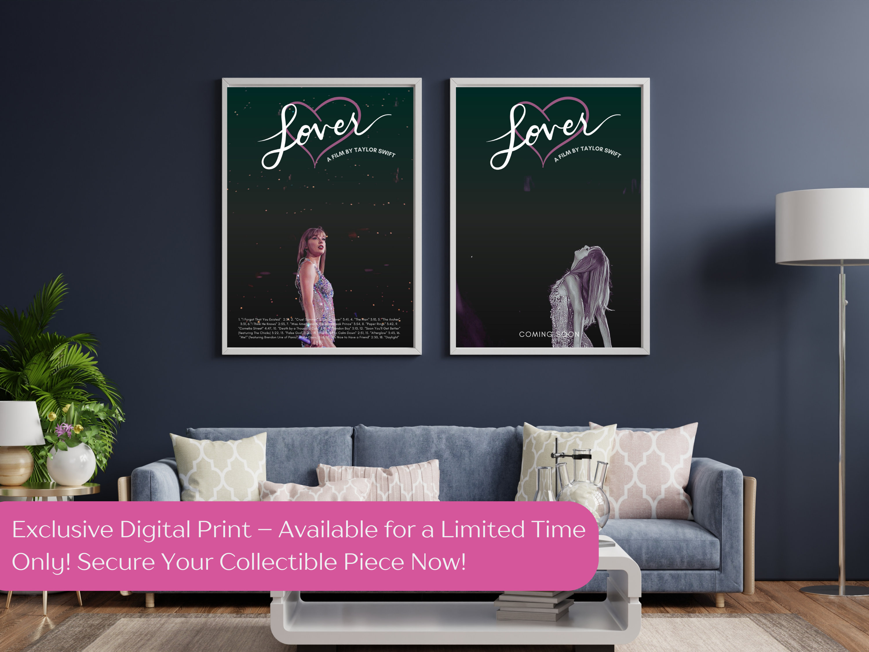 Taylor Eras Tour Lover Era Movie Poster sold by Crank-Anabel | SKU ...