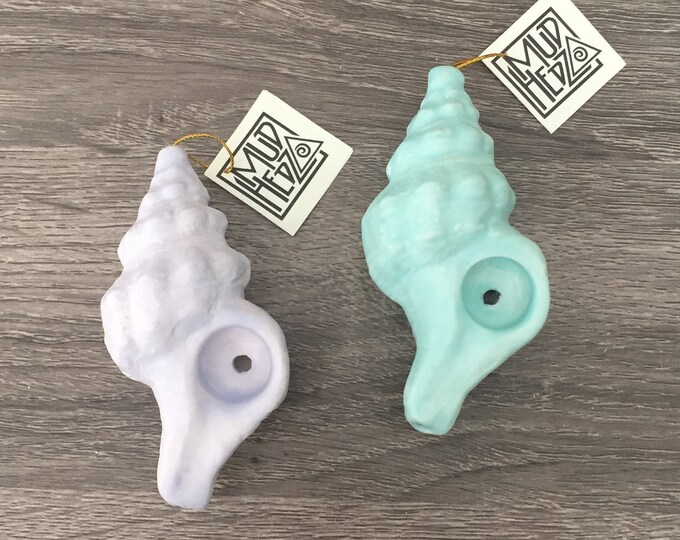 Shell Pipe, Conch Style - Etsy