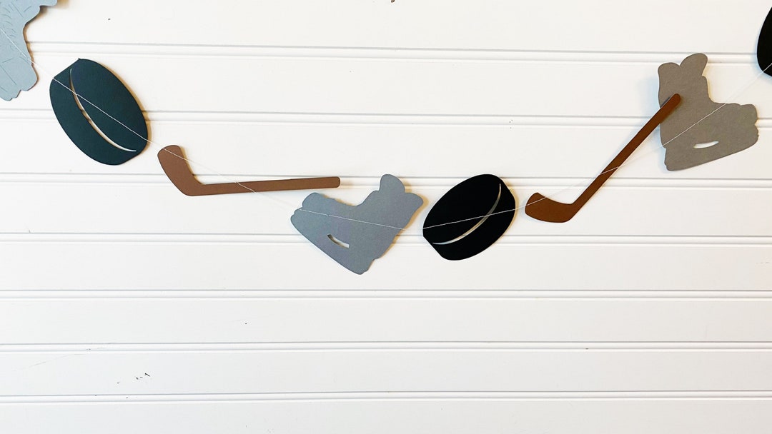 Hockey Party Decor, Hockey Room Decor, Hockey Birthday Party, Party ...