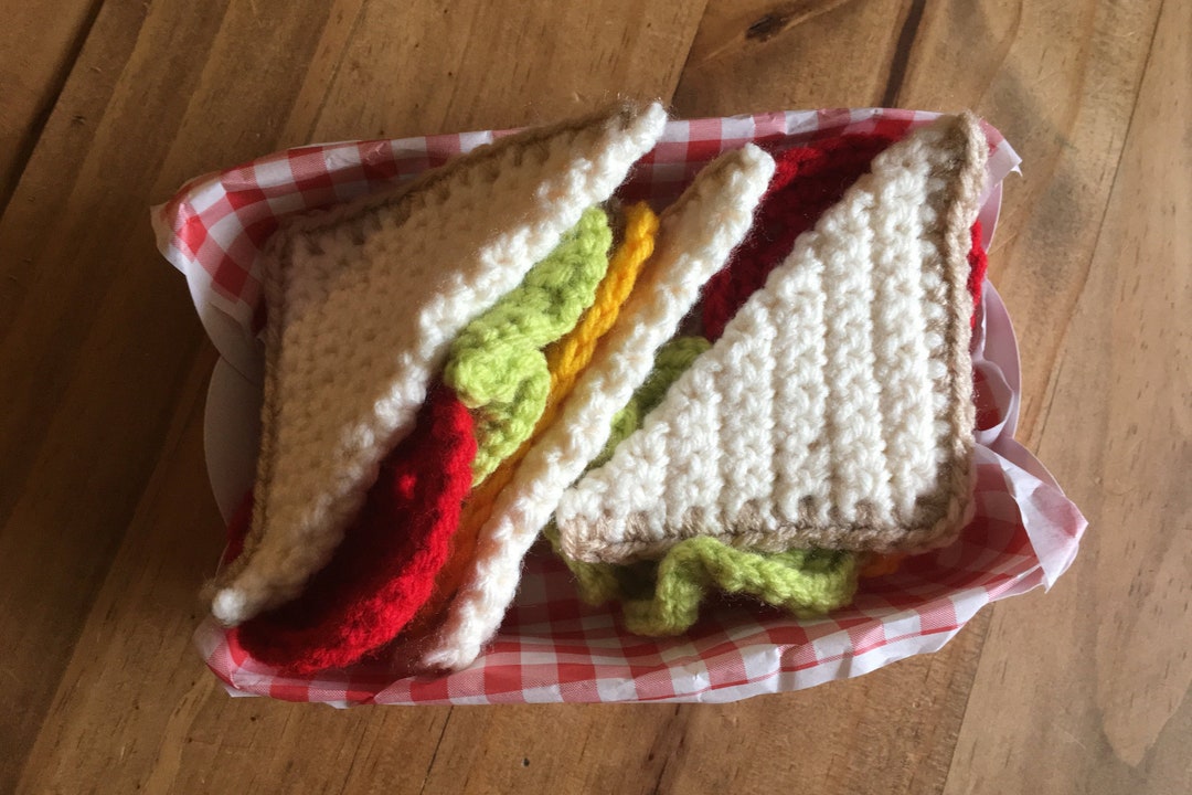 CROCHET Triangle Sandwich PATTERN - Etsy