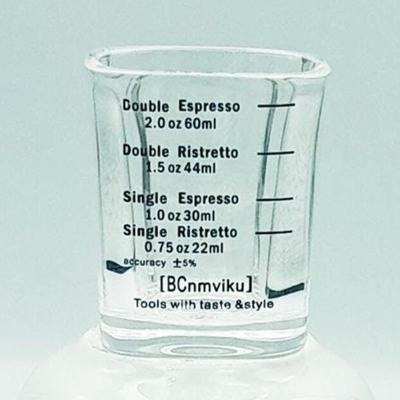 Coffee Measuring Glass Cup - Etsy