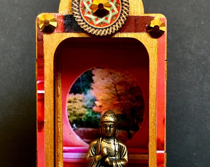 Mini Buddha Shrine, Teahouse Buddha, Buddha Retreat, Gingko Teahouse ...