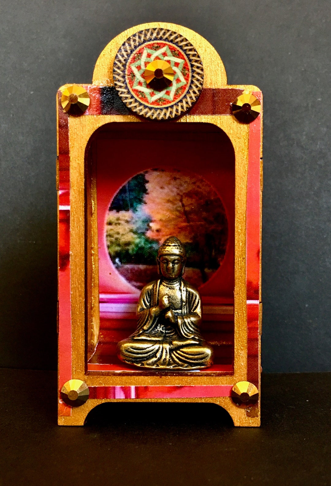 Mini Buddha Shrine, Teahouse Buddha, Buddha Retreat, Gingko Teahouse ...
