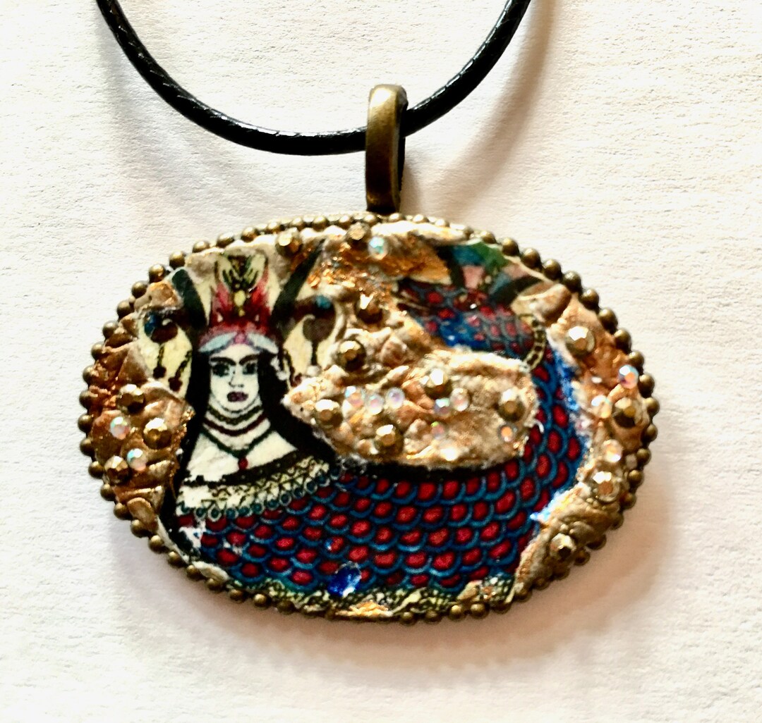 Shahmaran Pendant, Ruler of Snakes Pendant, Sahmeran, Shahmarin, Snake ...