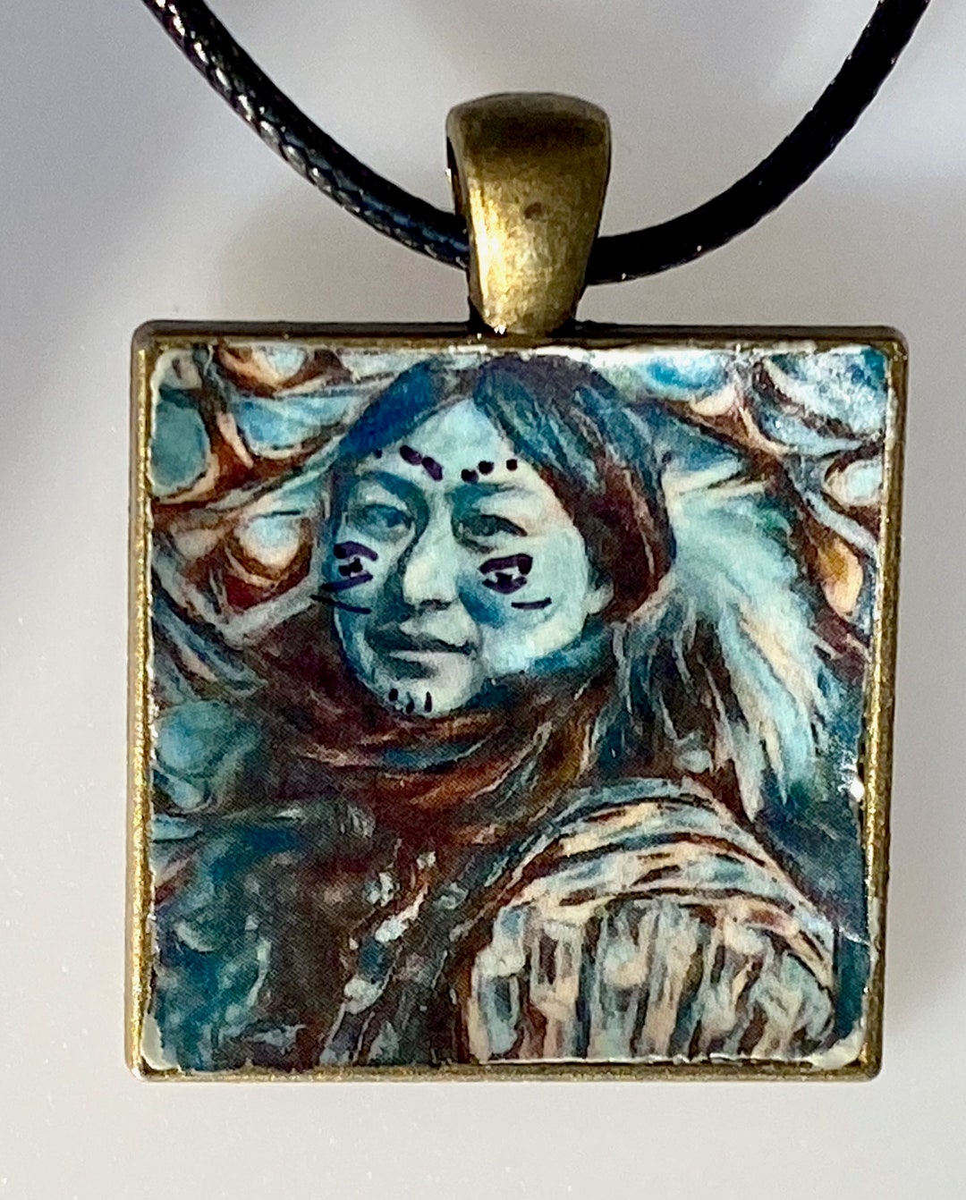 Sedna Goddess Pendant, Inuit Goddess, Mother of the Sea, Sea Goddess ...